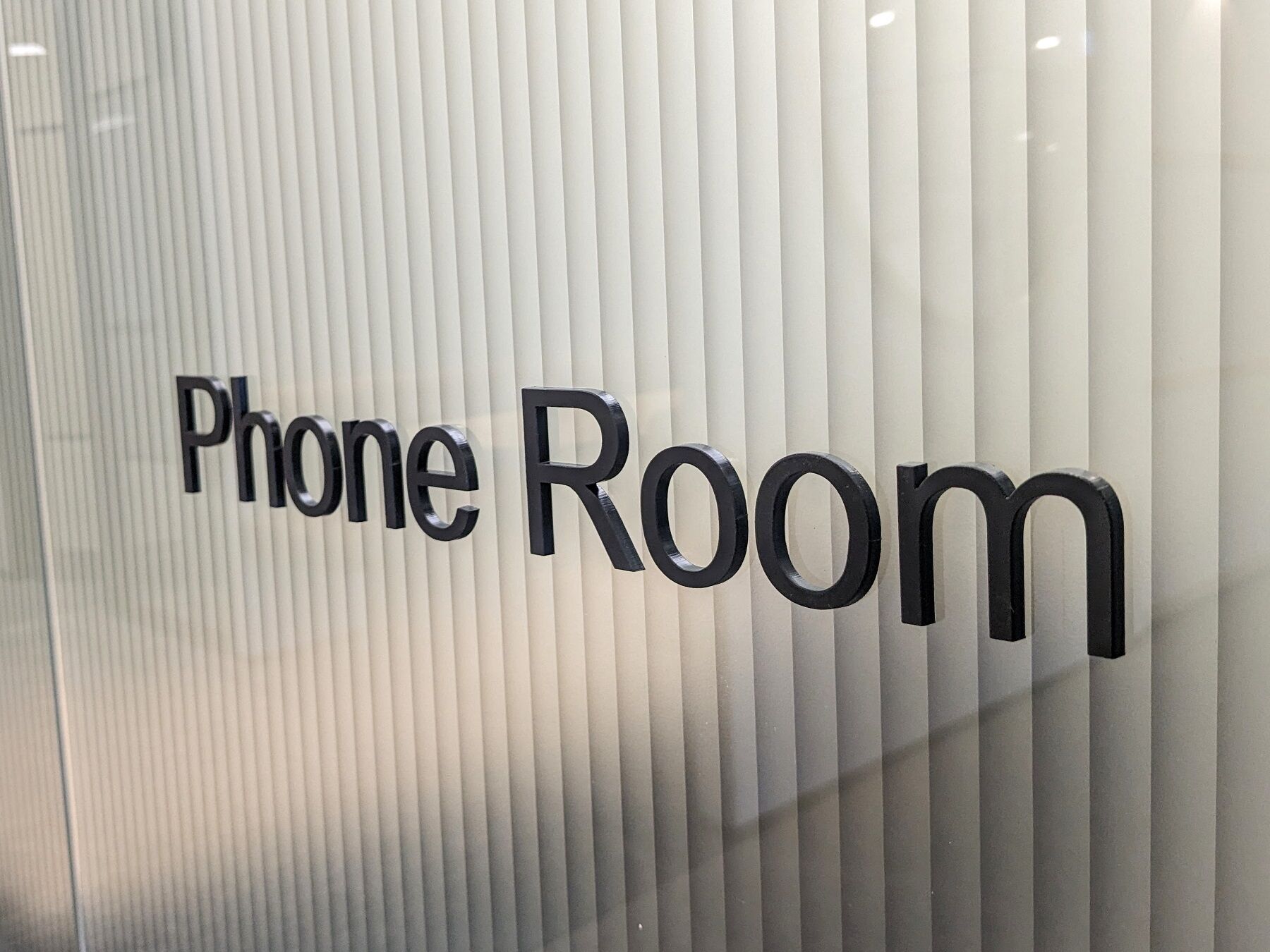 Office Room Name Signs - Commercial Effects